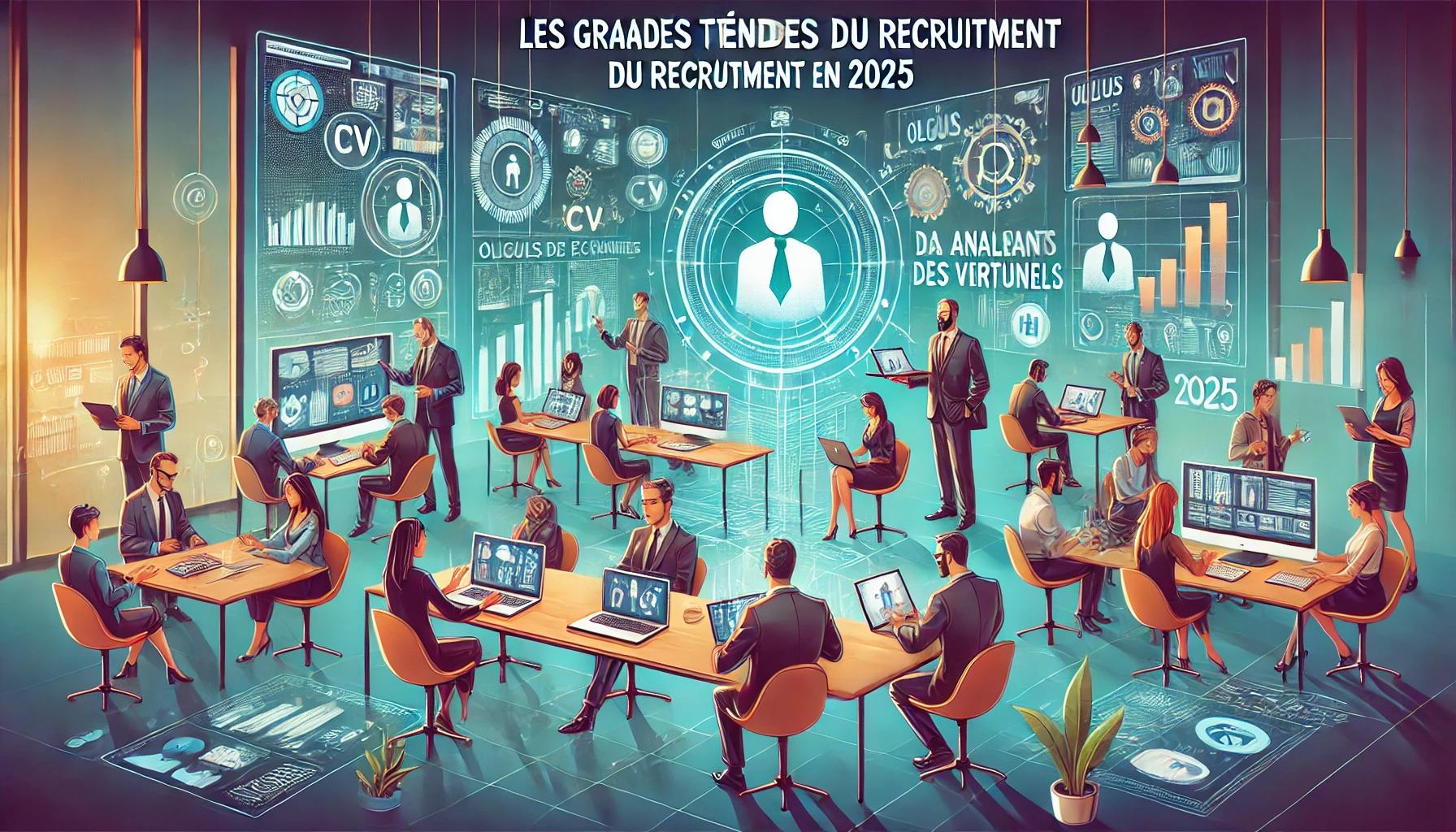 Les grandes tendances du marché du recrutement en 2025 – Mercato de l'Emploi